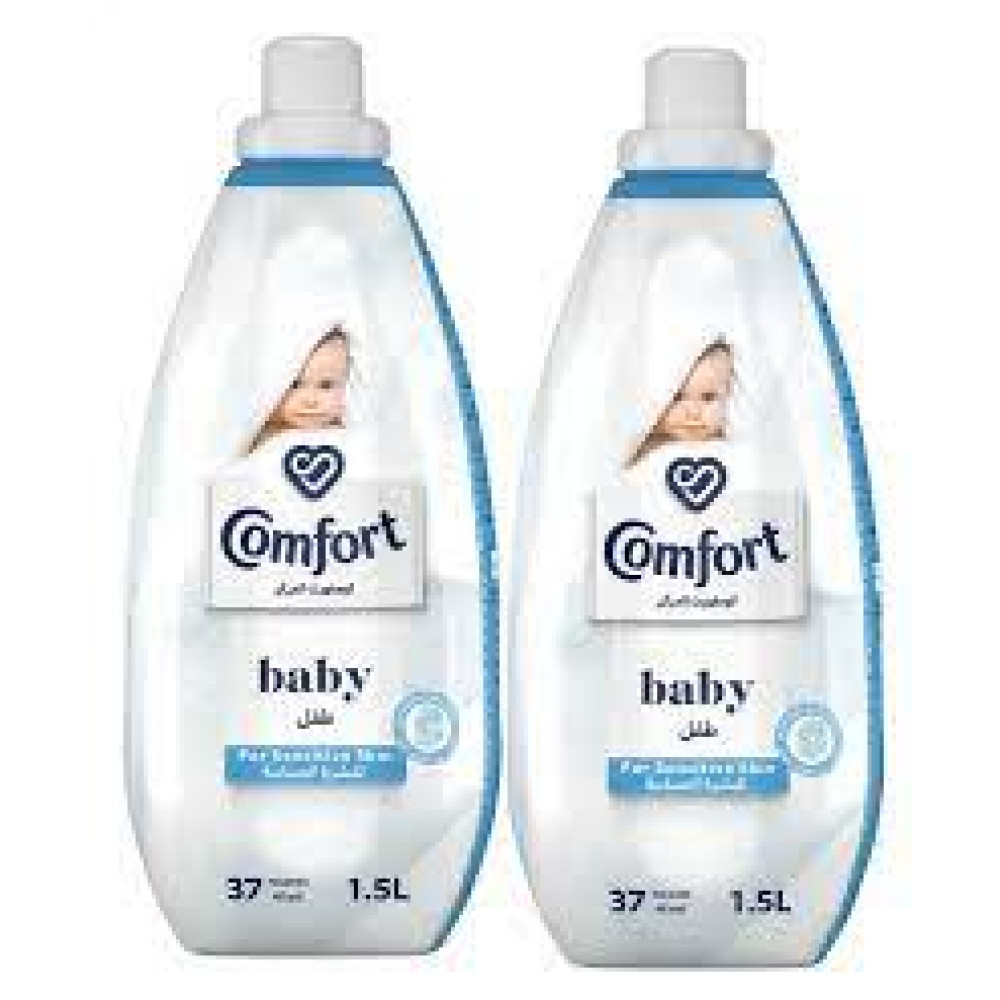 Comfort Fabric Softner Baby (2X1.5Lt)@30%Off